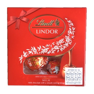 Lindt Lindor Gift Box Milk T4 x 50g
